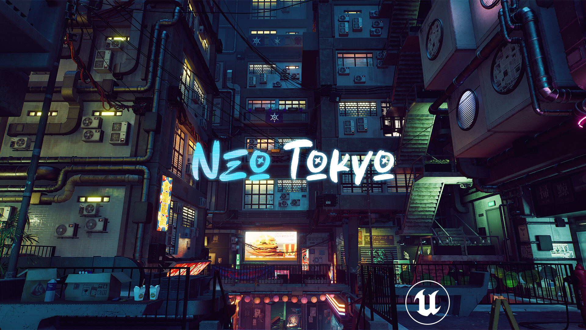 ArtStation - Neo Tokyo - Echoes of Resilience