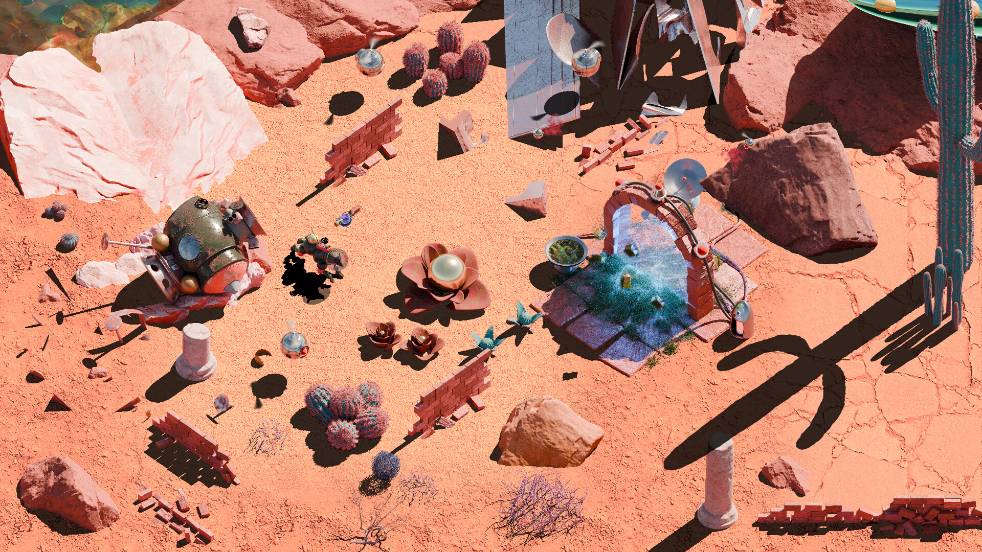 ArtStation - Laika: Lost in Space (Level 1)