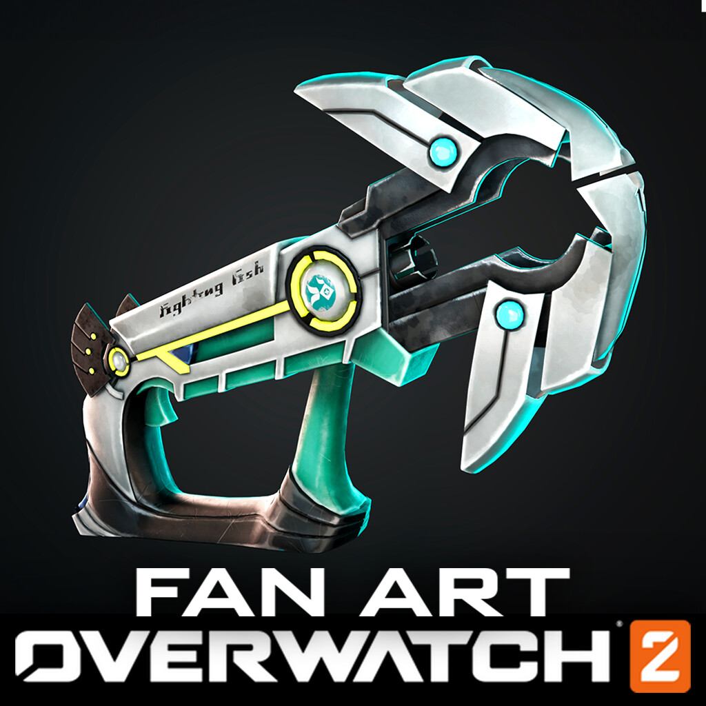ArtStation - Tara's Weapon (Overwatch Fan Art)