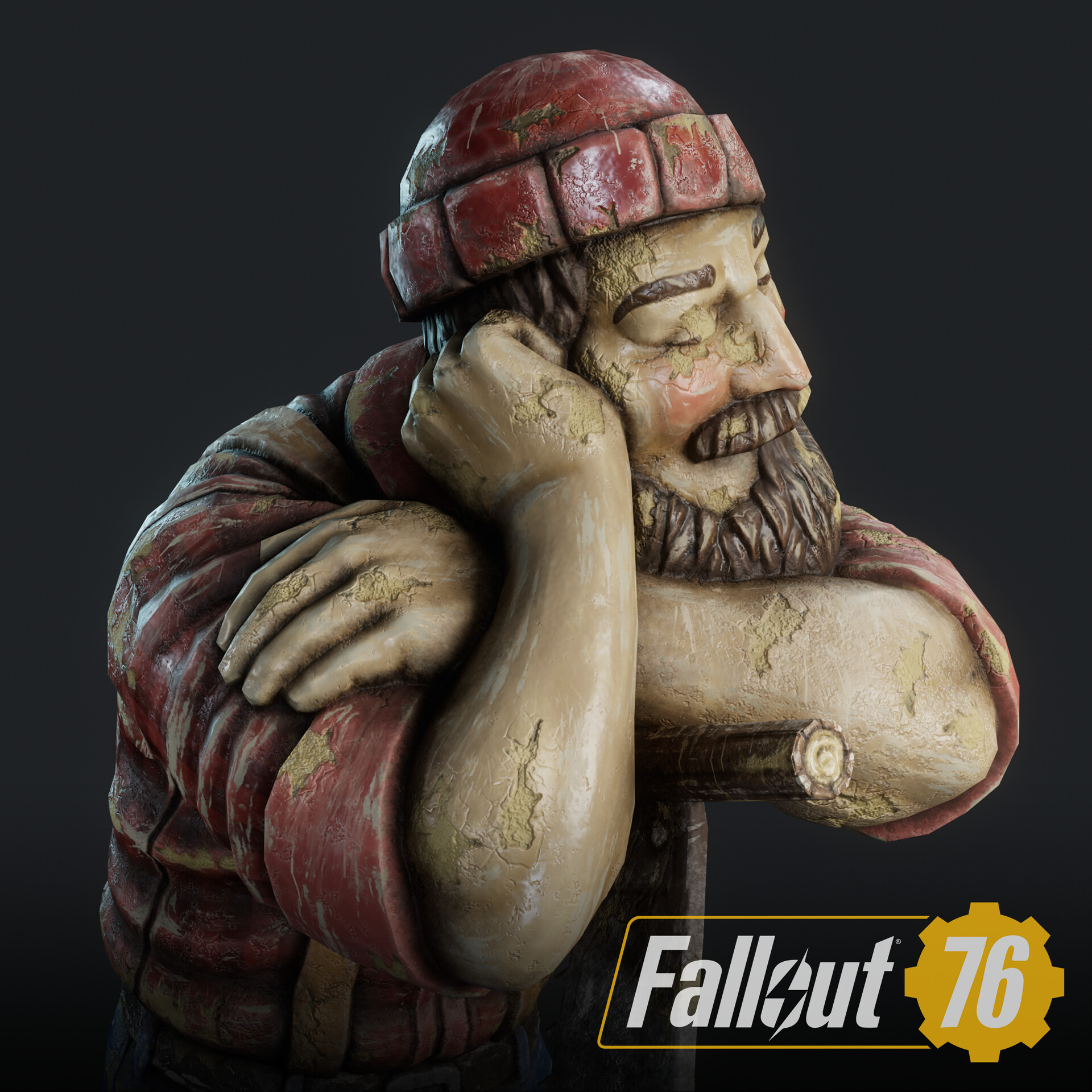 ArtStation - Fallout 76 - Skyline Valley Statue