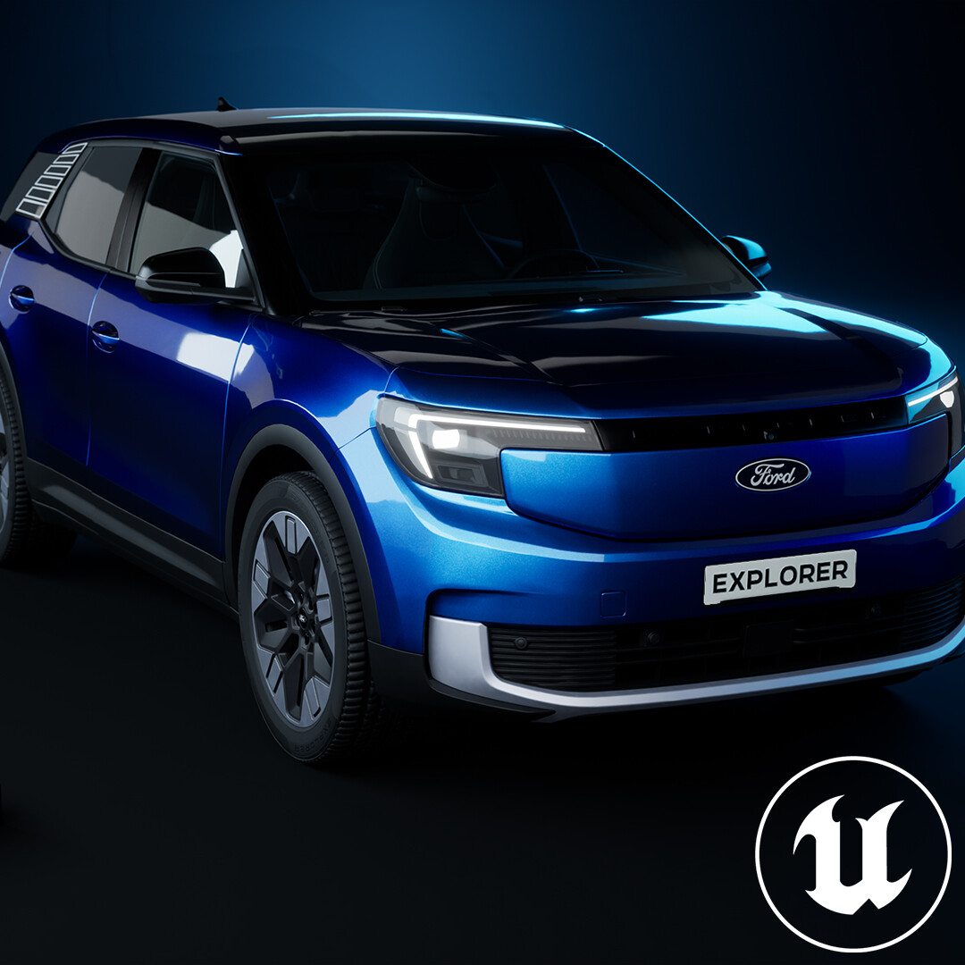 ArtStation - Ford Explorer™ CX740S // Real-time Car Project