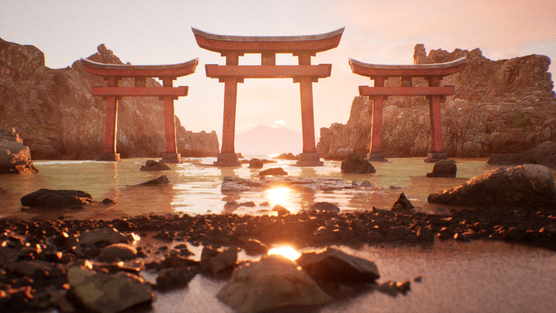 ArtStation - Torri 3D Environment