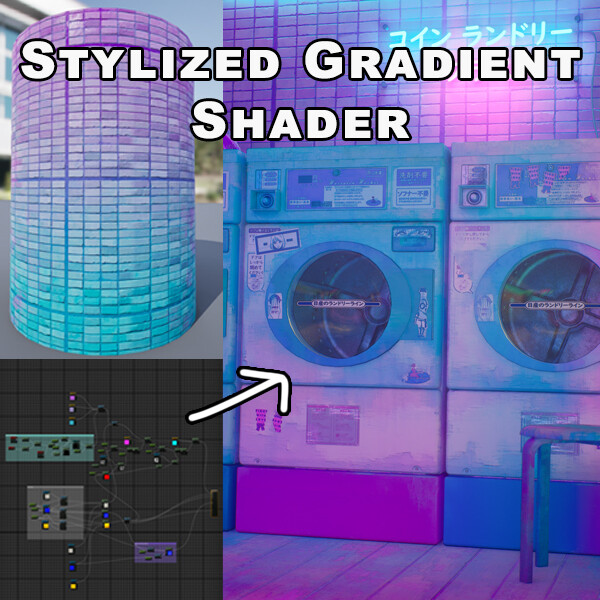 Ryan Dao - Stylized Gradient Shader Exploration