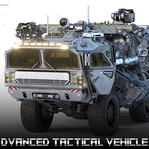 ArtStation - Advanced Tactical Mecha Transporter