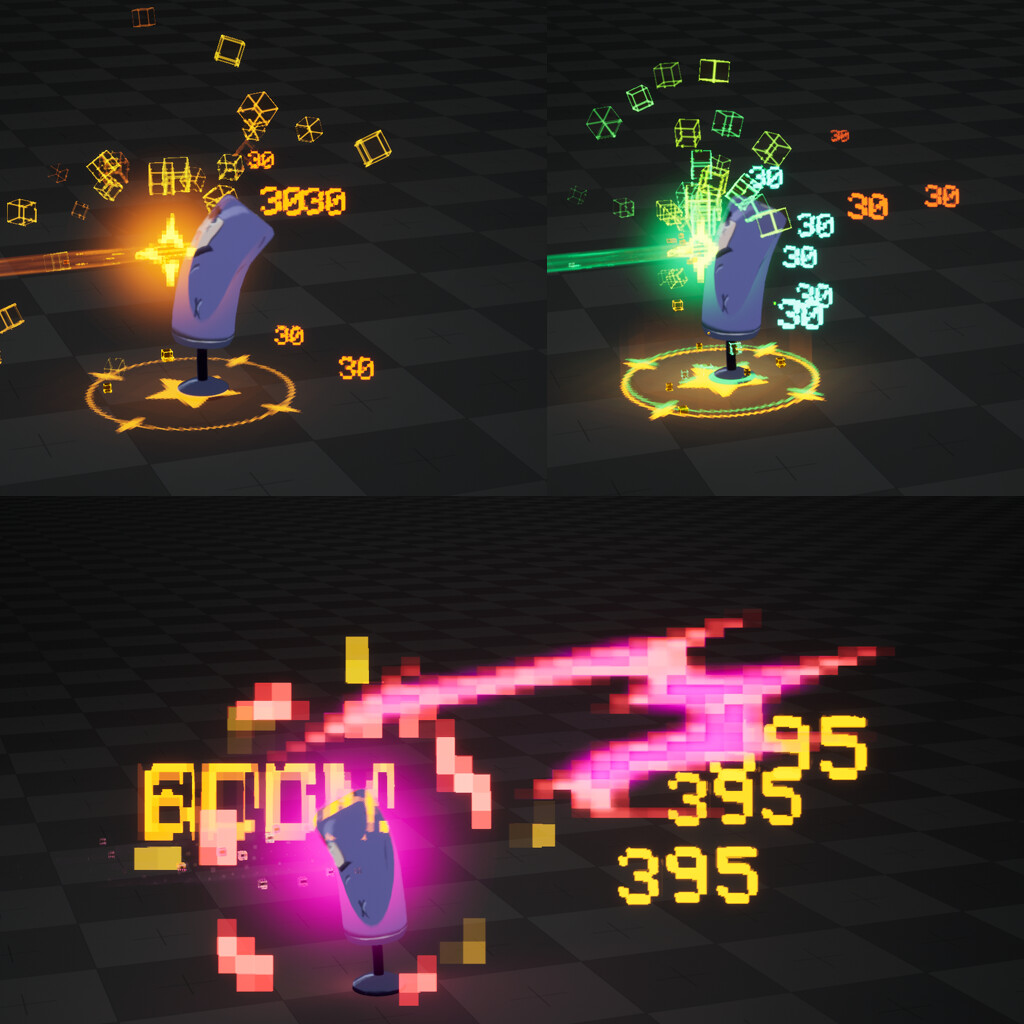 ArtStation - Arcade VFX Exploration
