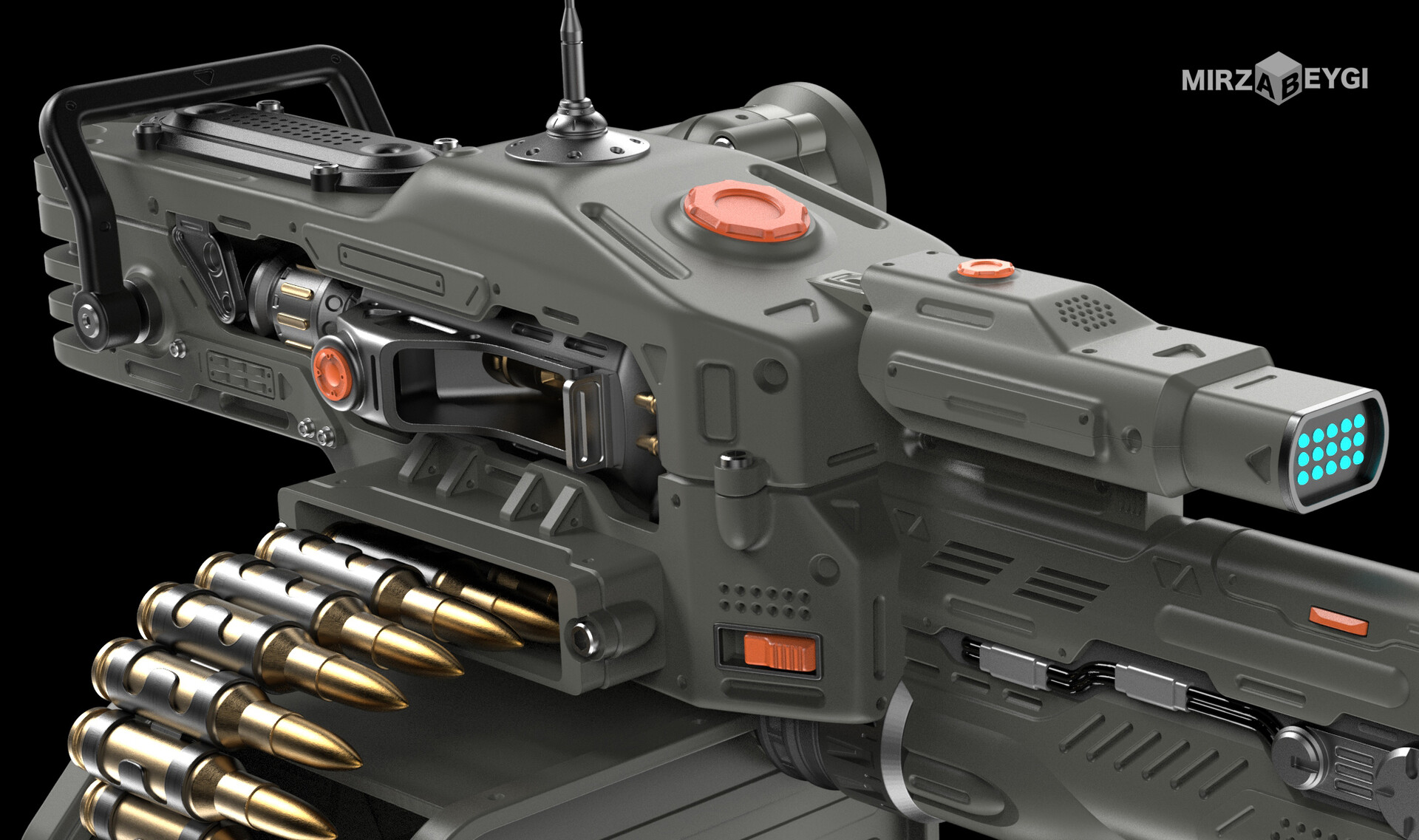 ArtStation - Machine Gun