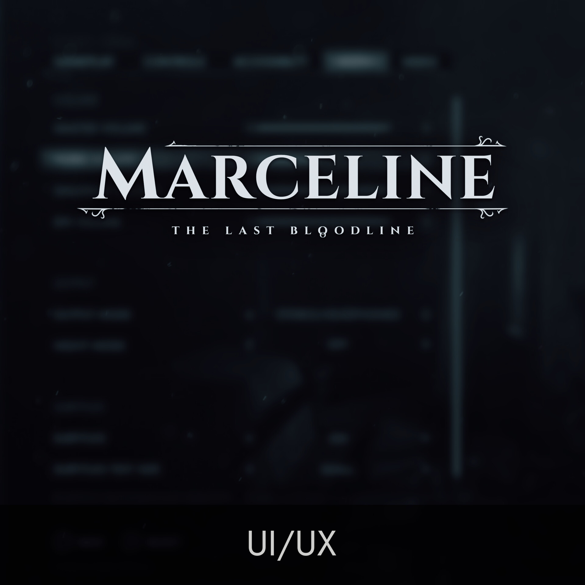 ArtStation - Marceline: The Last Bloodline - UI/UX
