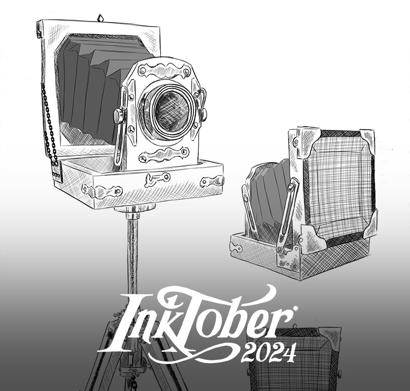 ArtStation - INKTOBER 2024 - CAMERA