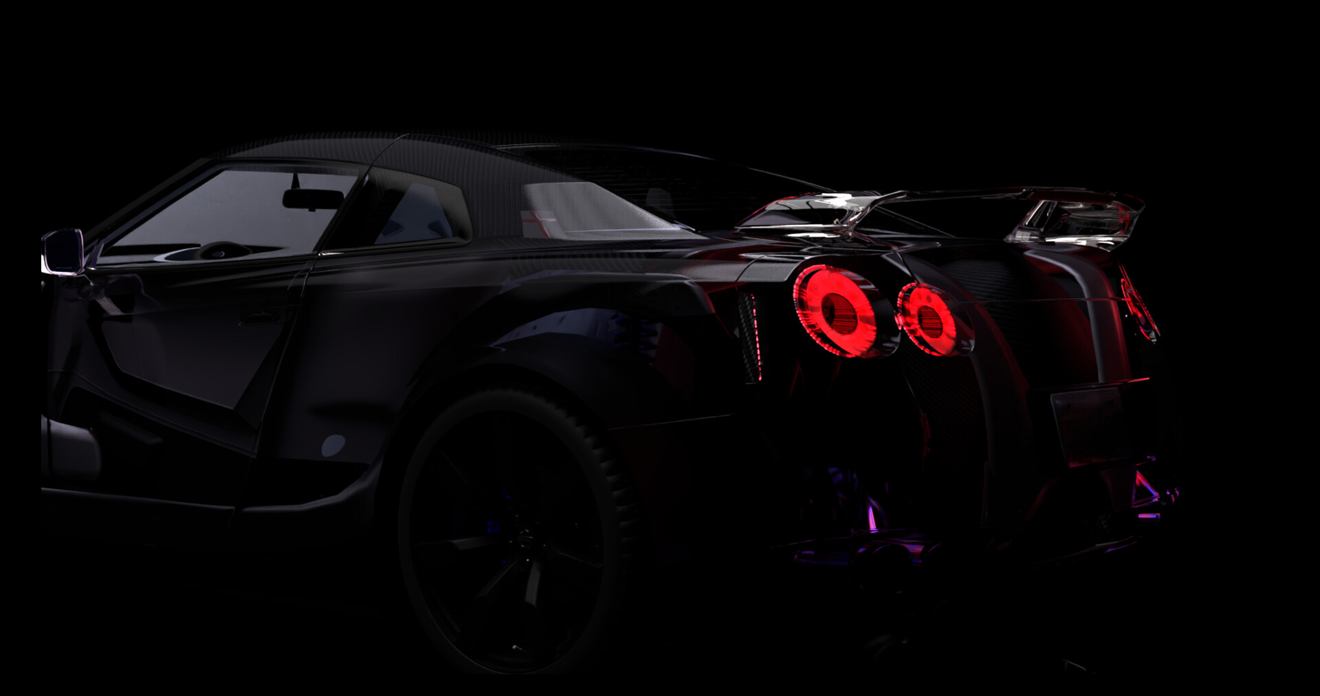 ArtStation - Modded Nissan GT-R