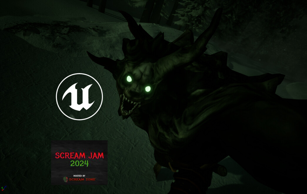 ArtStation - WIHTIKOW - Scream Jam 2024 Itch.io (Lighting, environment ...