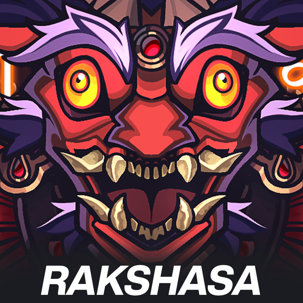 ArtStation - Rakshasa - Hindu Mythology
