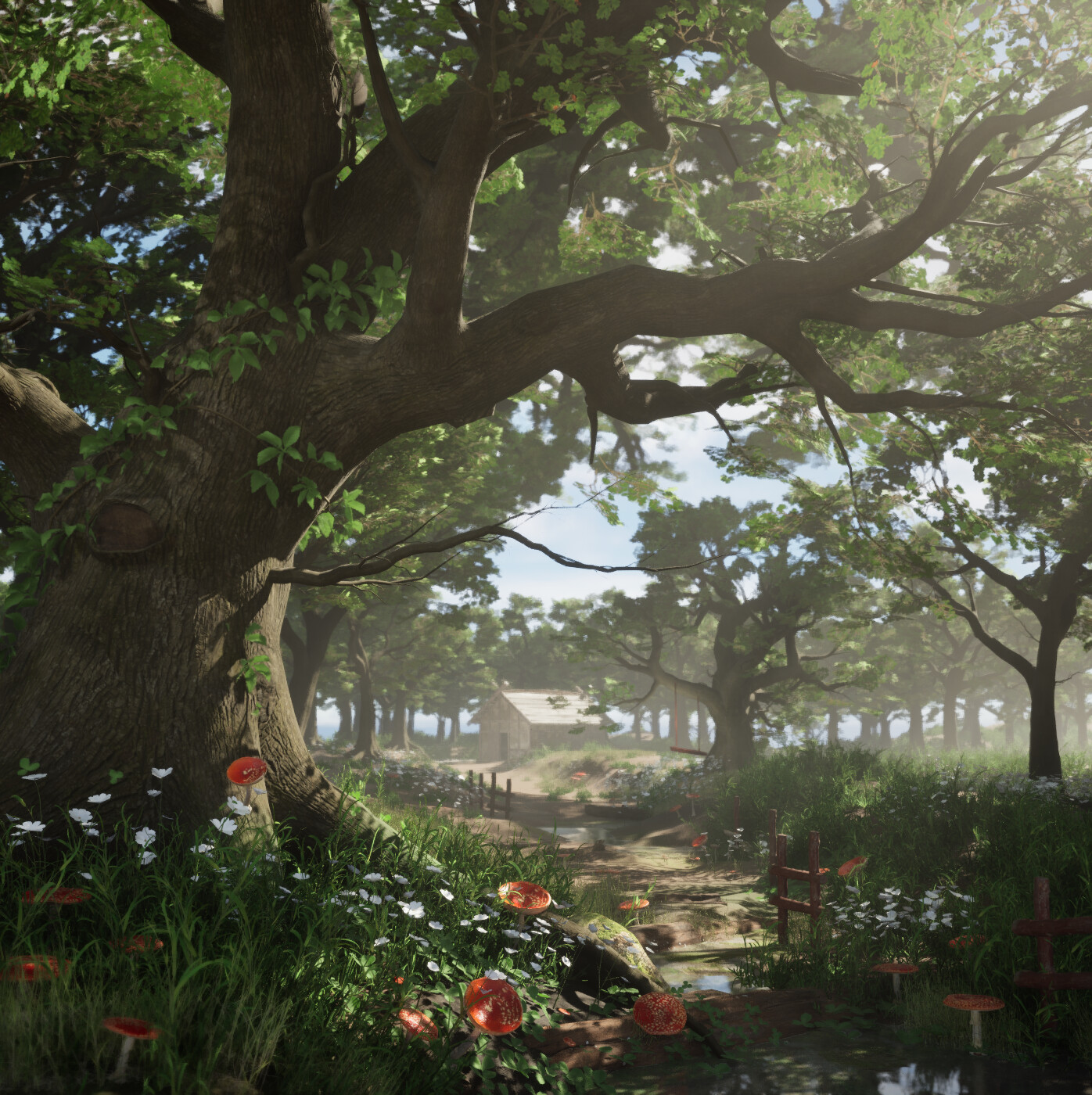 ArtStation - Oak Tree