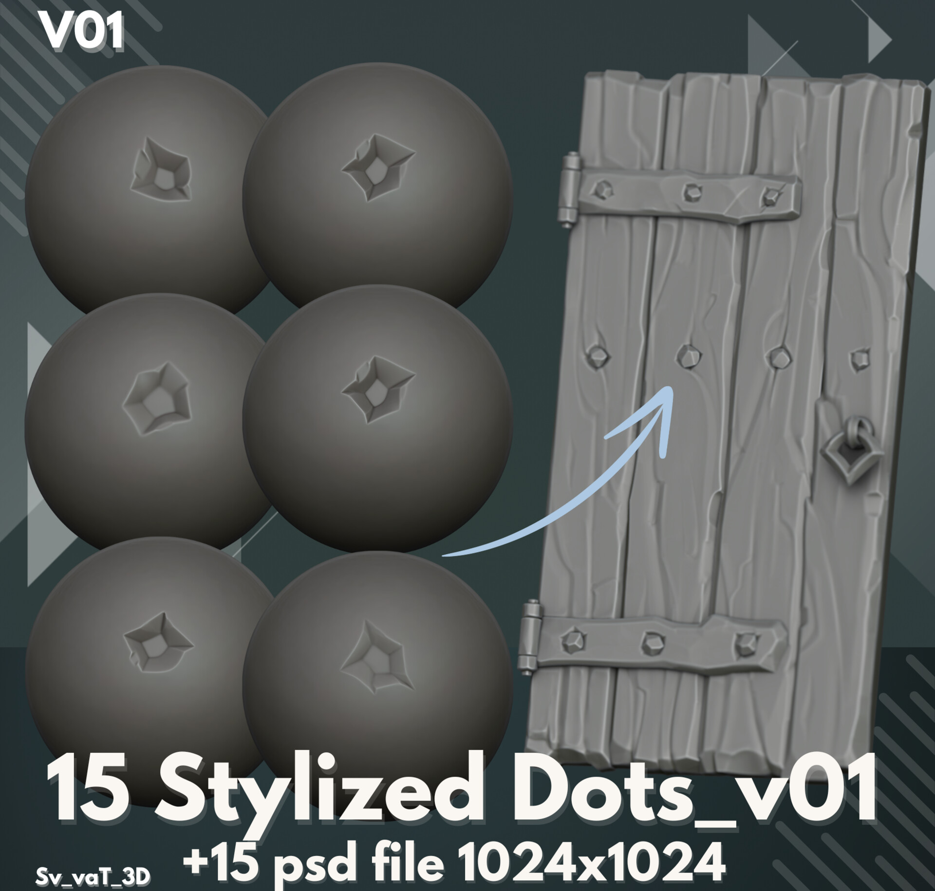 ArtStation - StylizedDots_v01