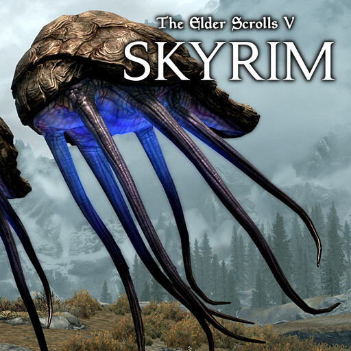 ArtStation - The Netch from The Elder Scrolls V: Dragonborn