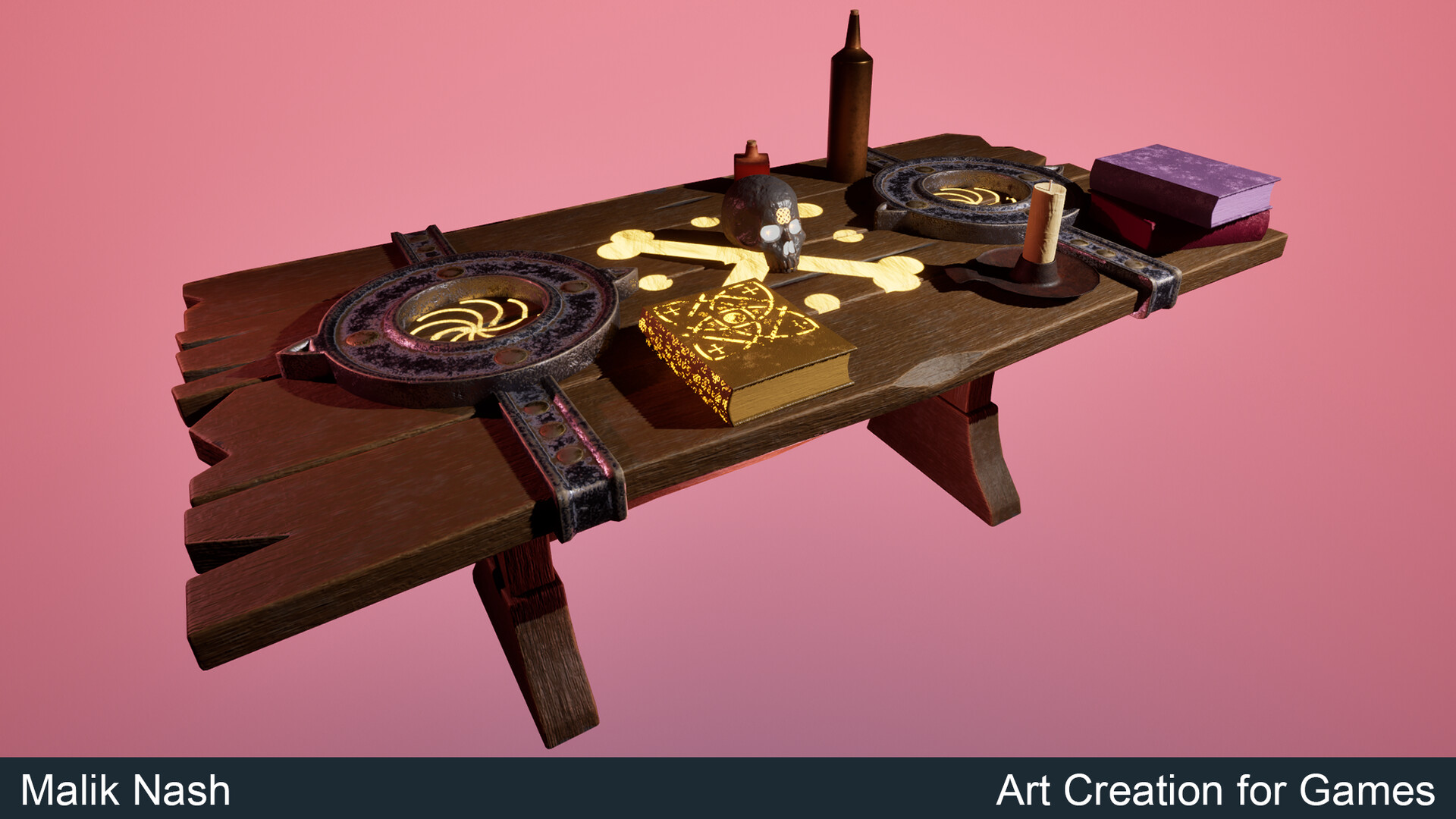 ArtStation - Alchemy Table