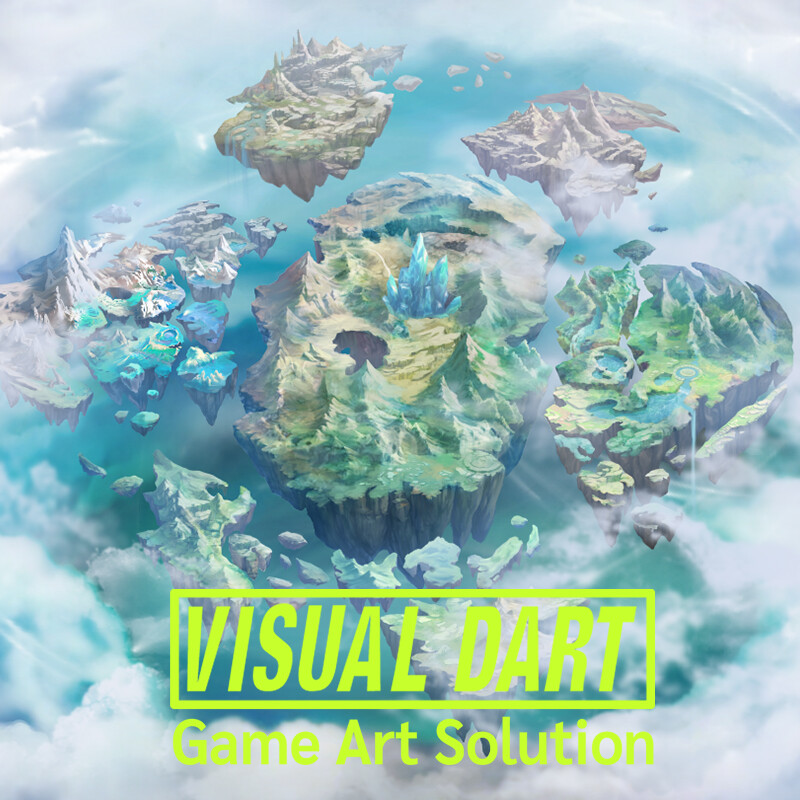 ArtStation - 2D Environment - Landscape