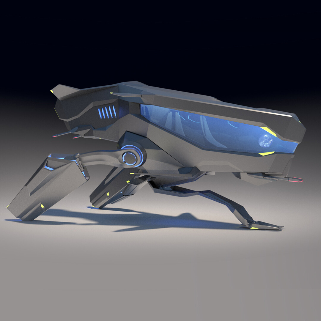 ArtStation - Shatl three-seater