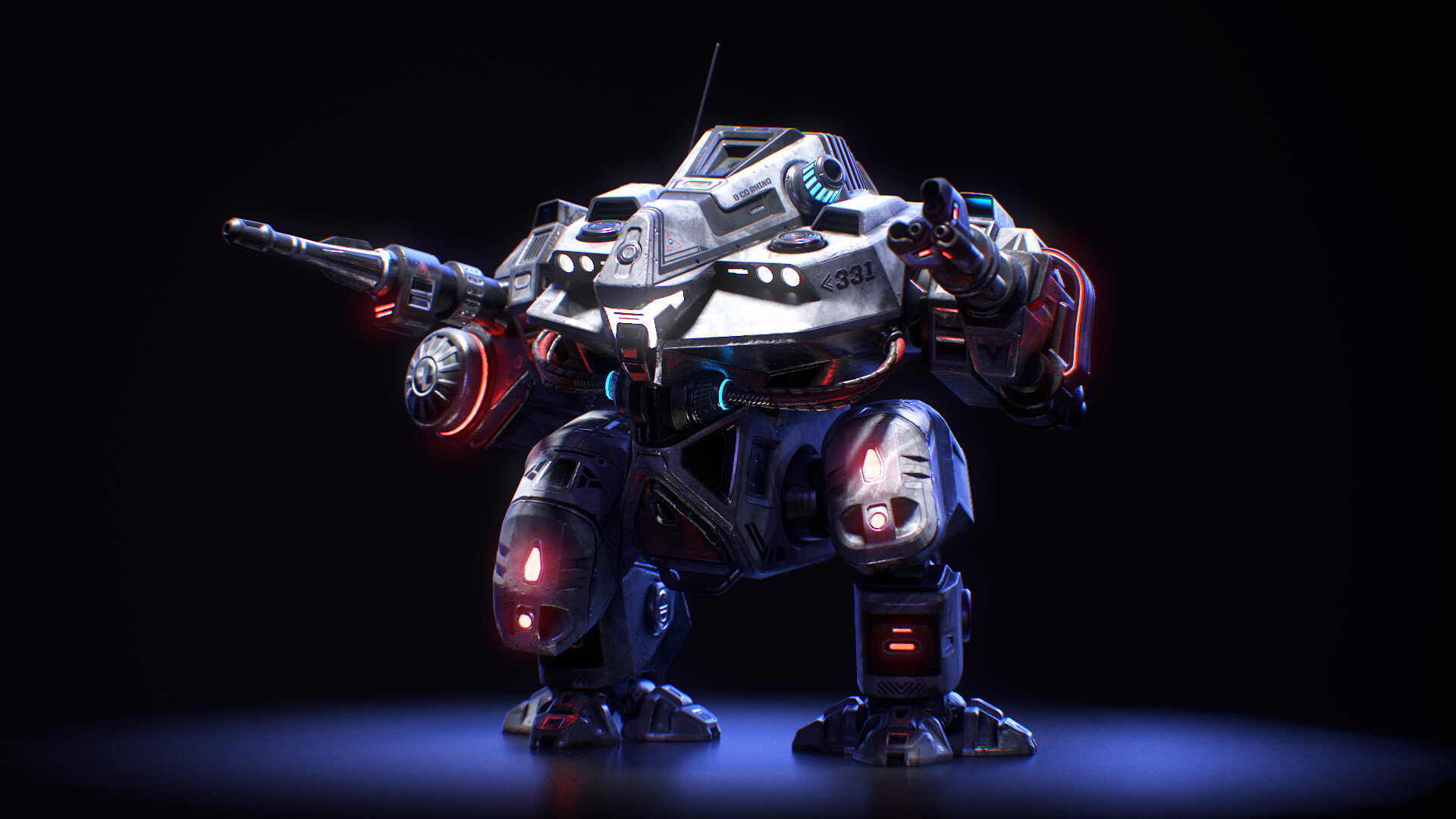 ArtStation - Mech Robot