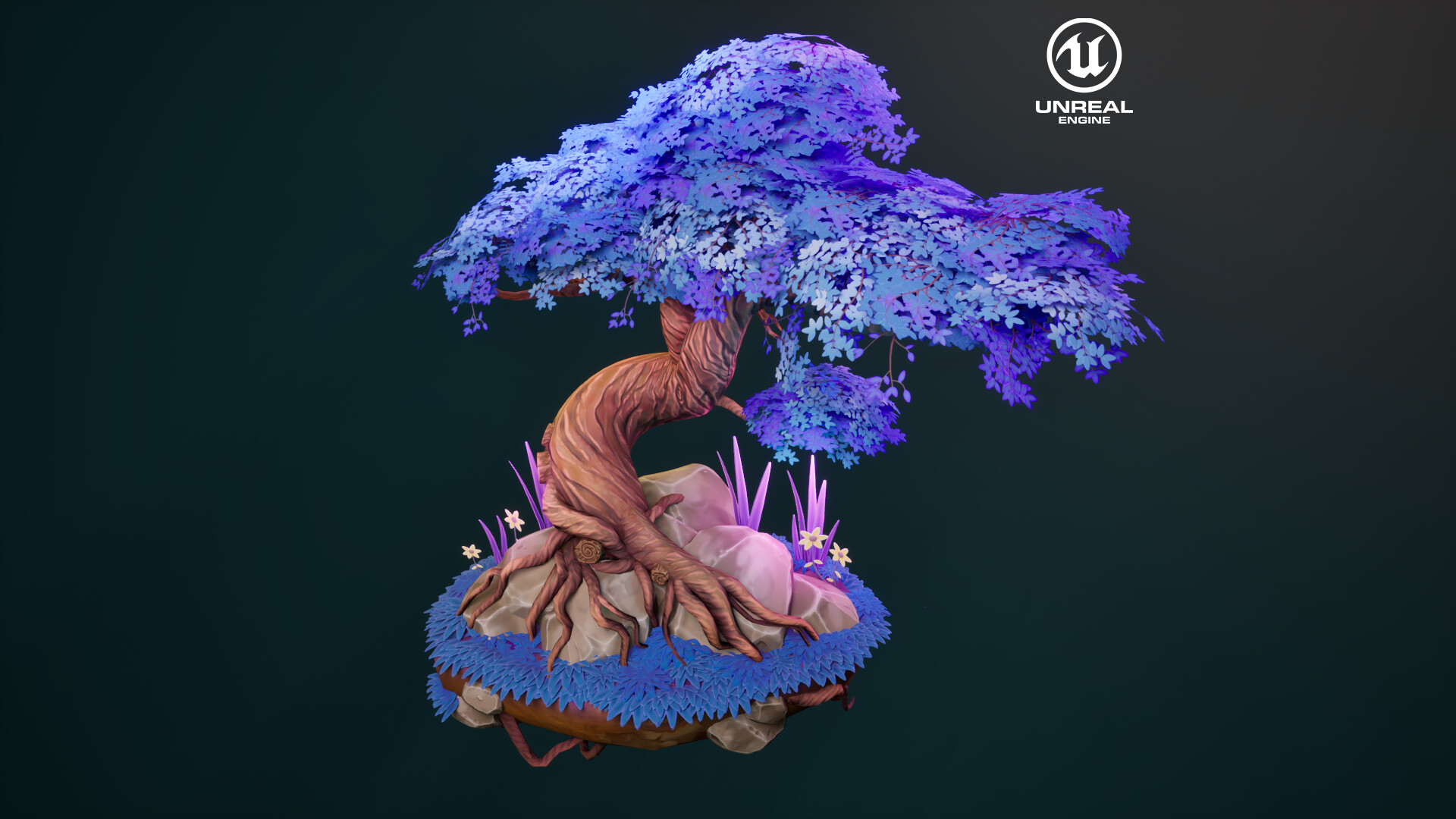 ArtStation - UE5 - Stylized Tree