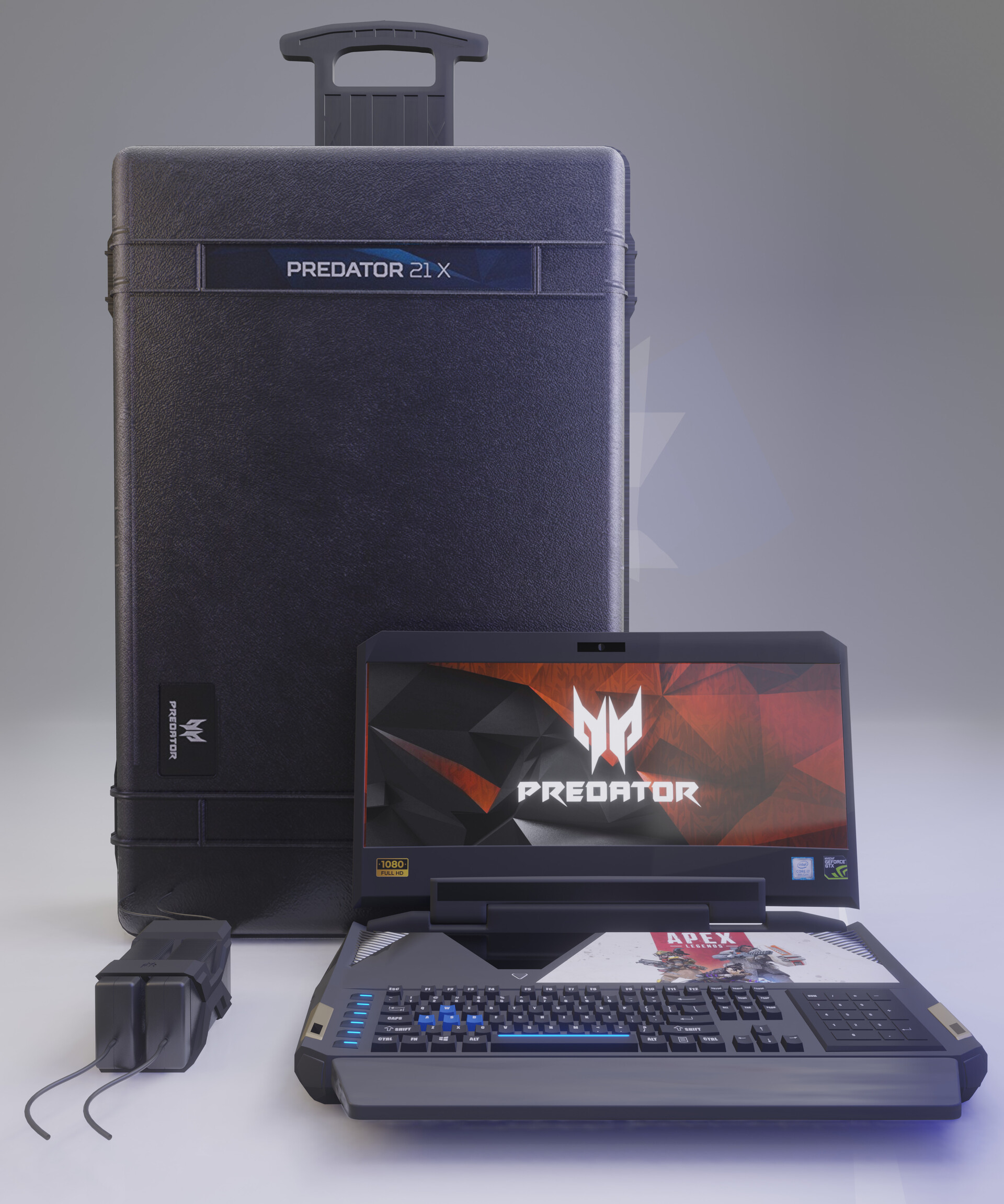 ArtStation - Asus Predator 21X