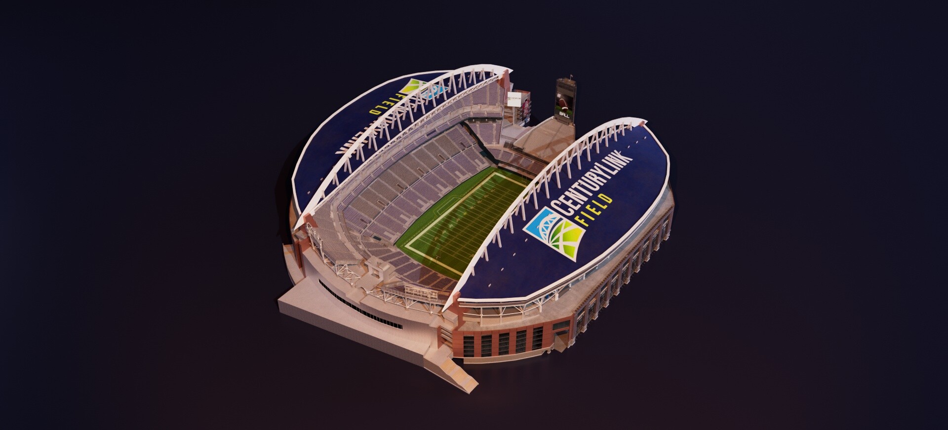 ArtStation - Lumen Field (CenturyLink Field)