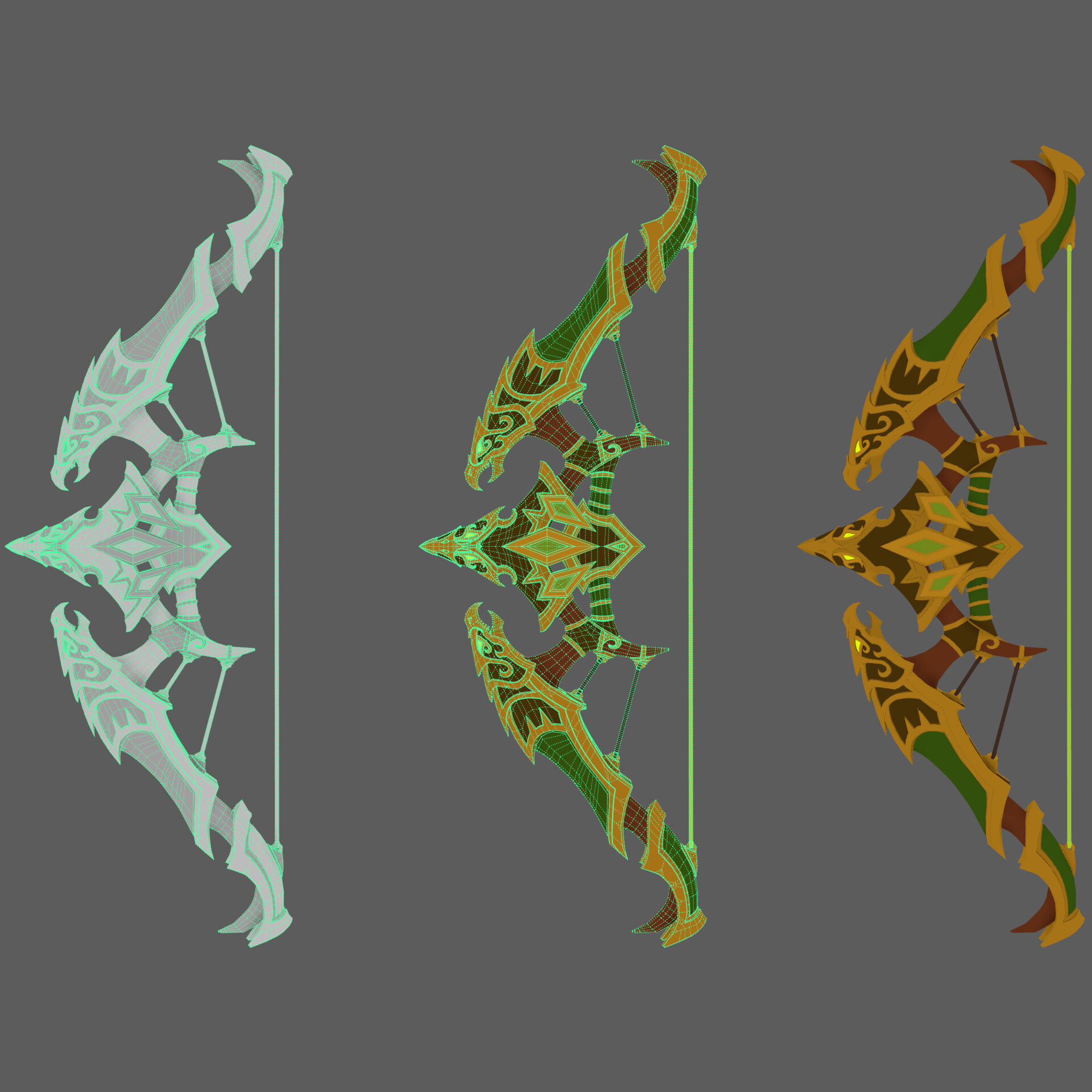 ArtStation - Bow Draft