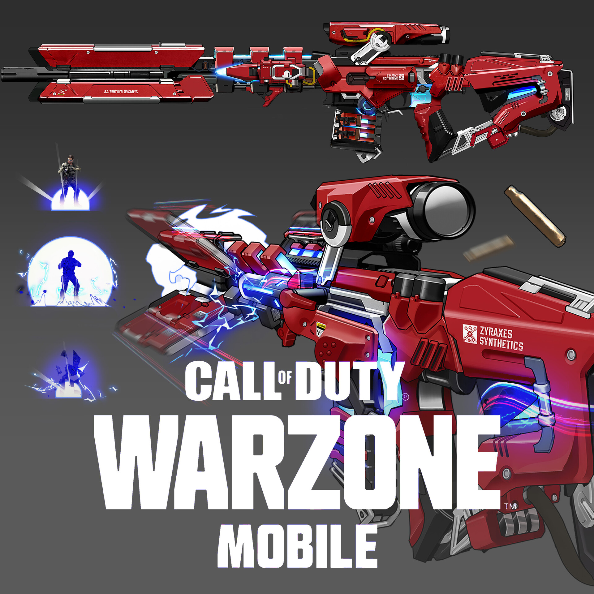 ArtStation - Call of Duty Warzone Mobile: Titan Alloy Sniper Rifle