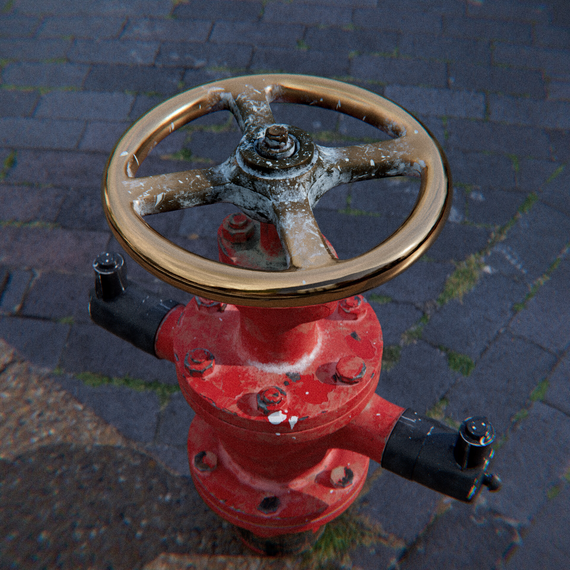 ArtStation - Fire Hose Tap
