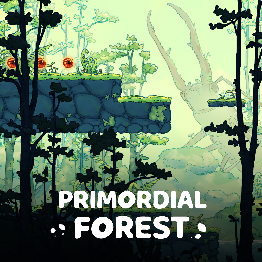 ArtStation - Primordial Forest - Level Art
