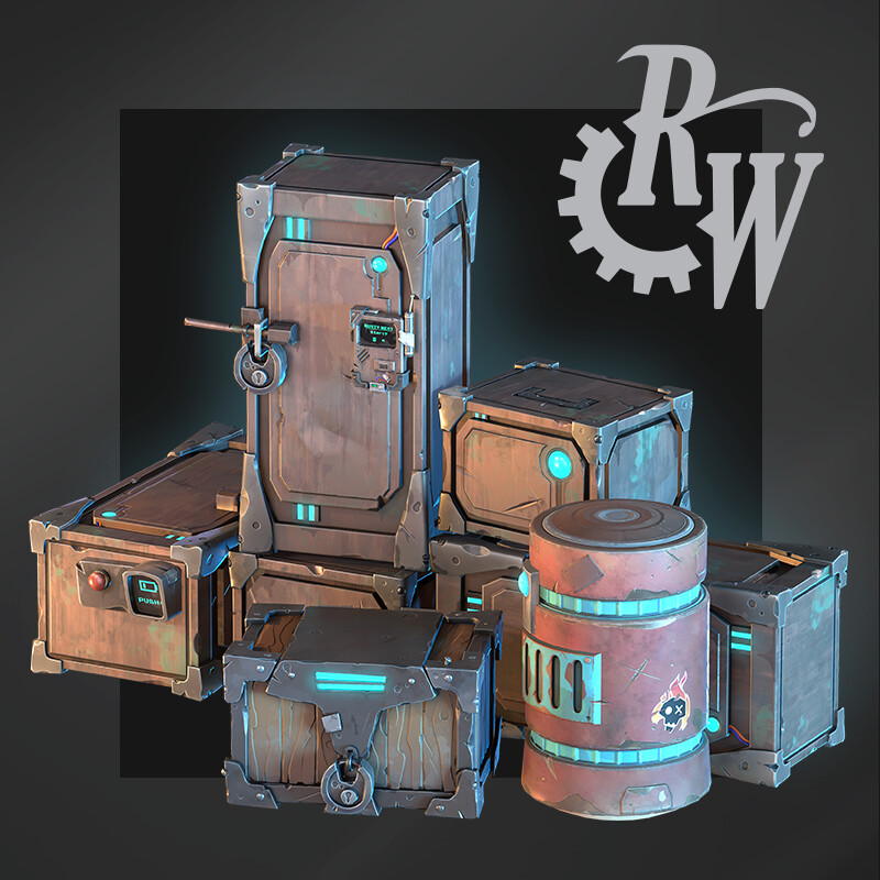 ArtStation - Rusty West Enviorment