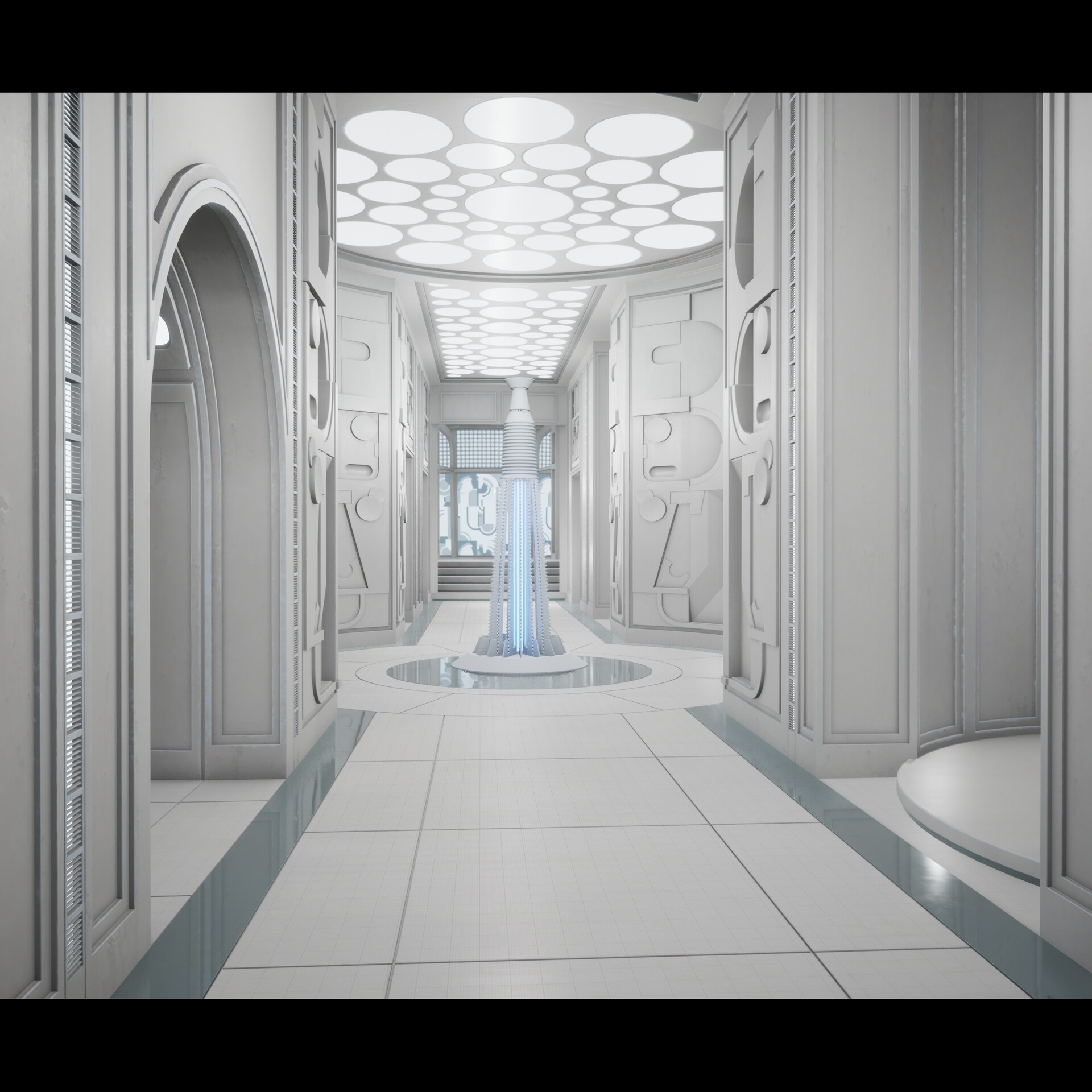 ArtStation - Cloud City Upper Corridors Fan Art scene