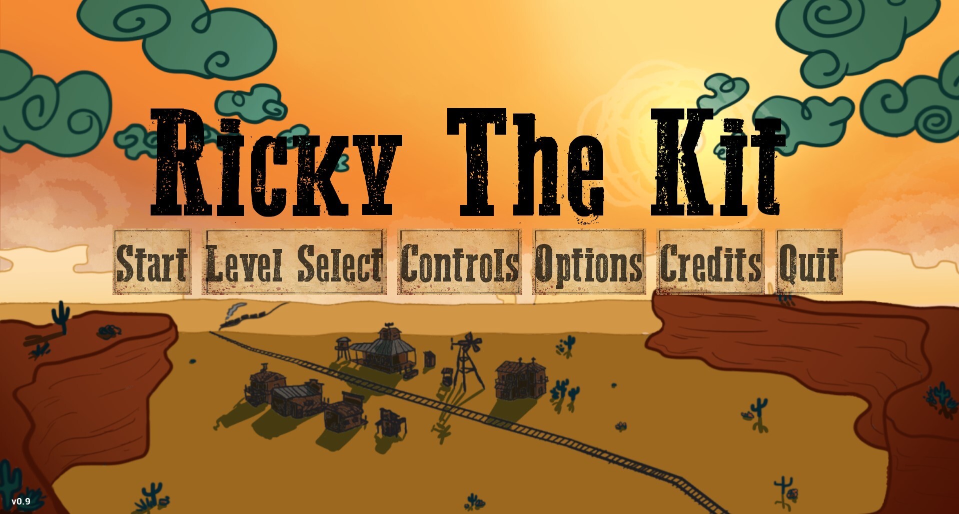 ArtStation - Ricky The Kit ( Train Level)