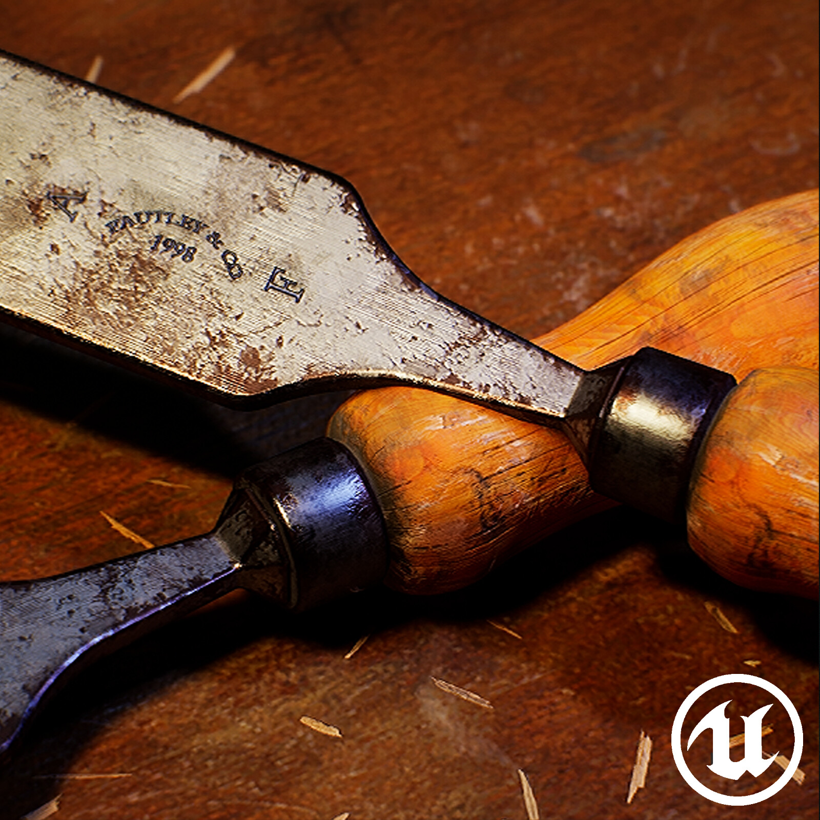 ArtStation - Worn Chisel Tool