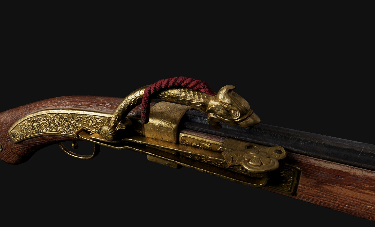 ArtStation - Matchlock Gun