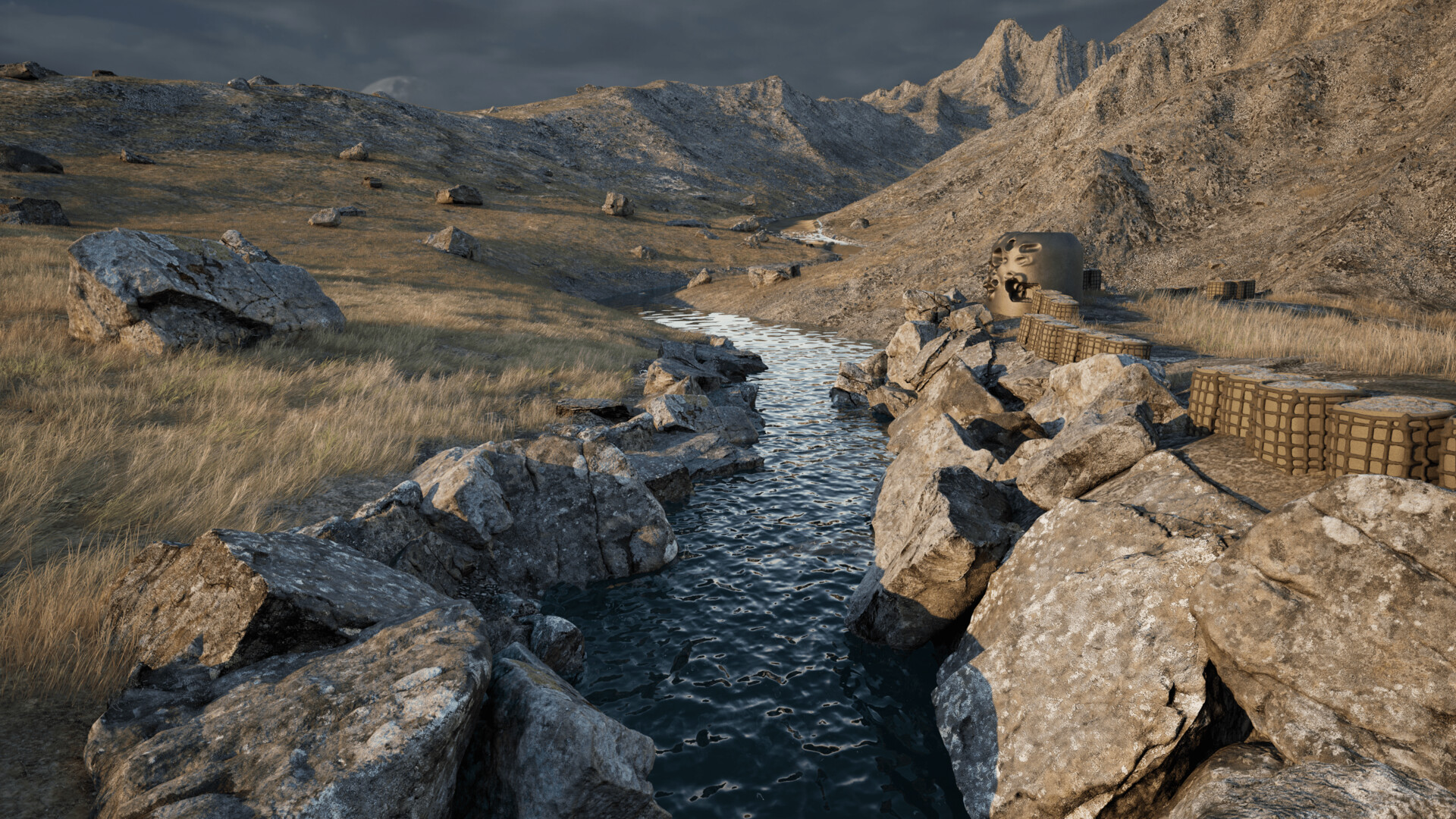 ArtStation - Aeon Wars: Ashkalon River