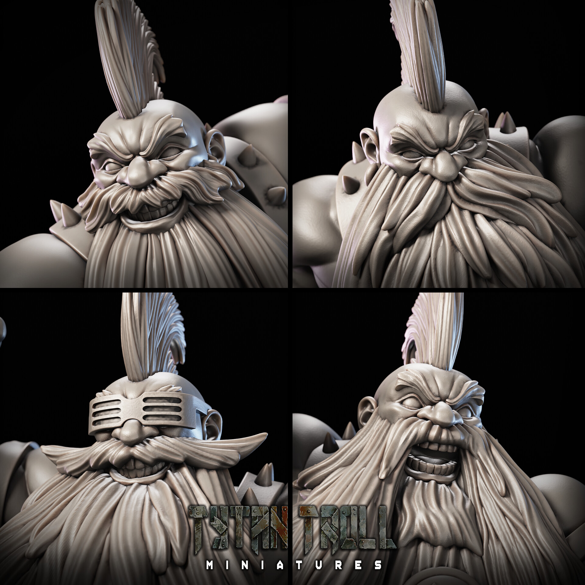 ArtStation - Dwarf Nail Claw - Miniatures Bundle
