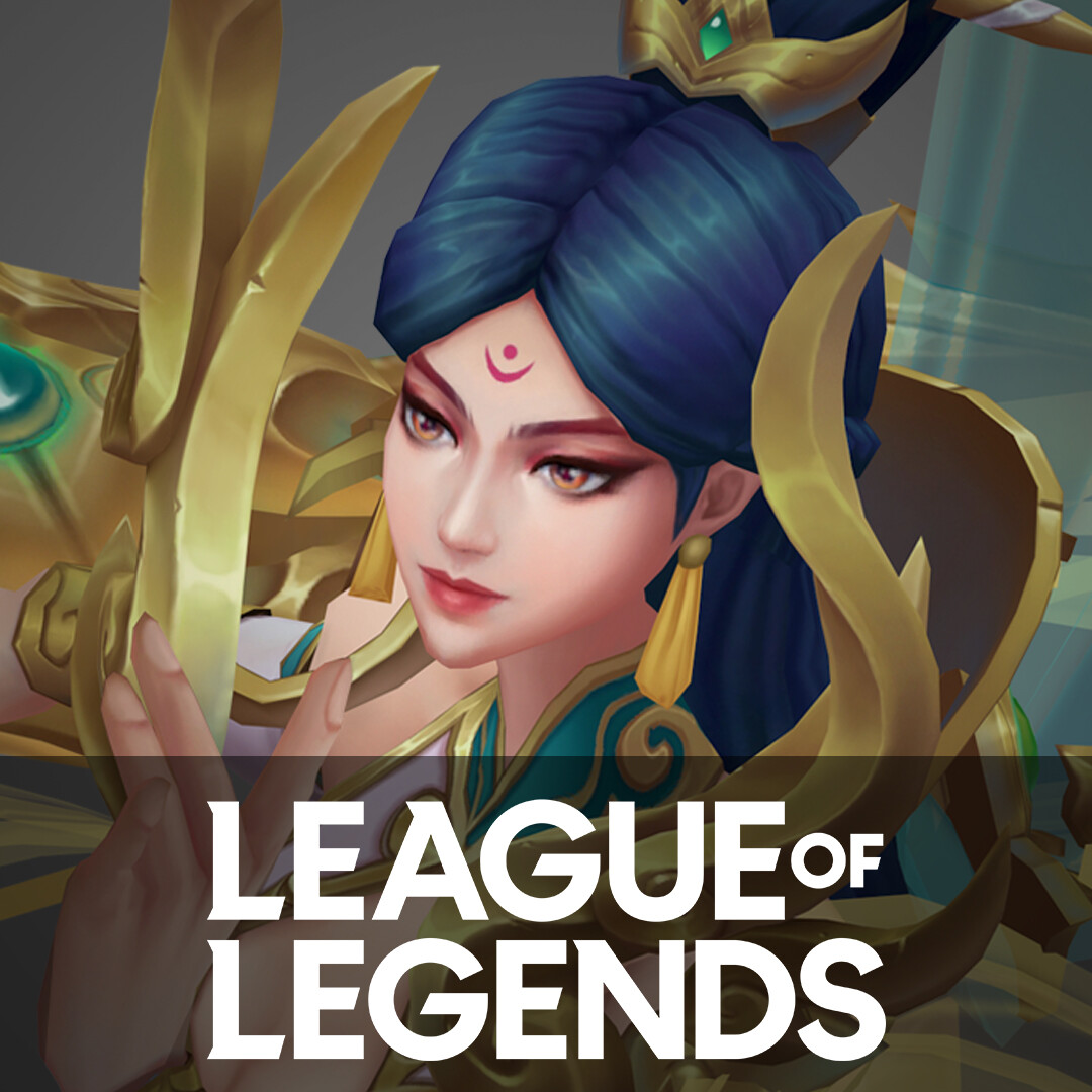 ArtStation - Lunar Empress Ashe