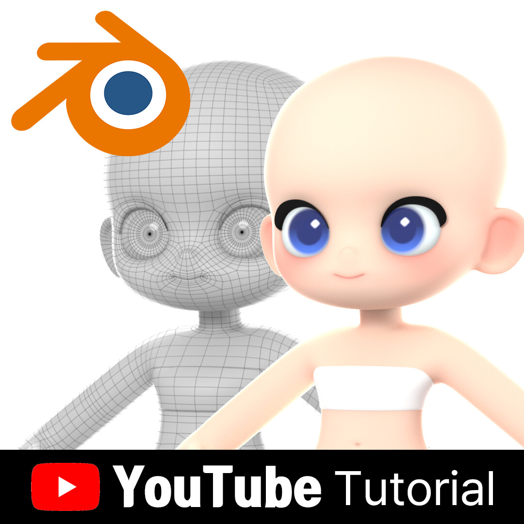ArtStation - Blender Character Modeling Tutorial