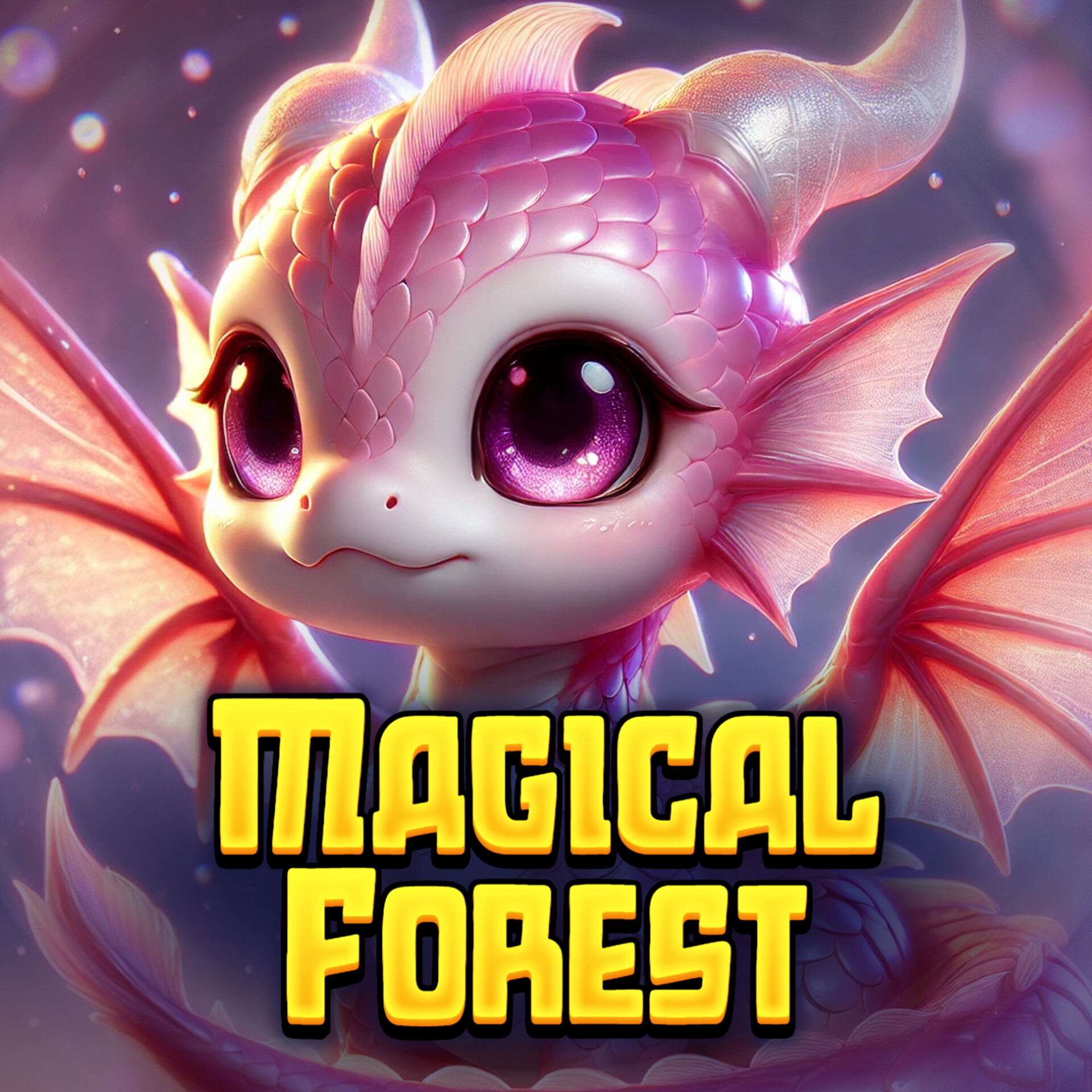 ArtStation - Magical Forest: Chibi Dragon Character