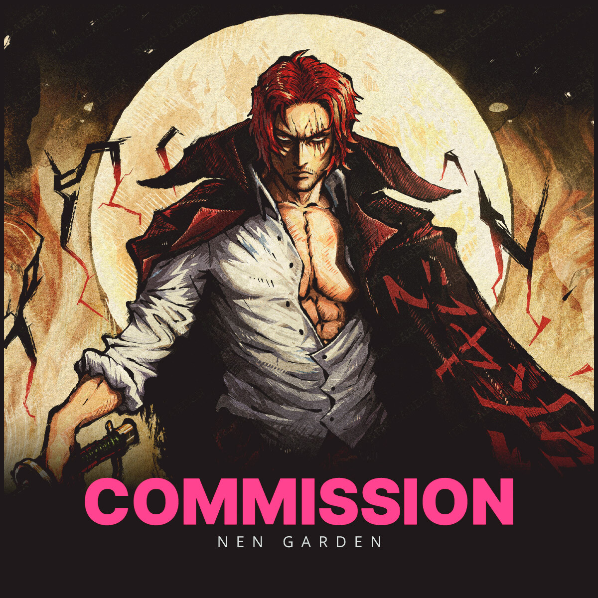 ArtStation - Shanks Unofficial Artwork | Commission