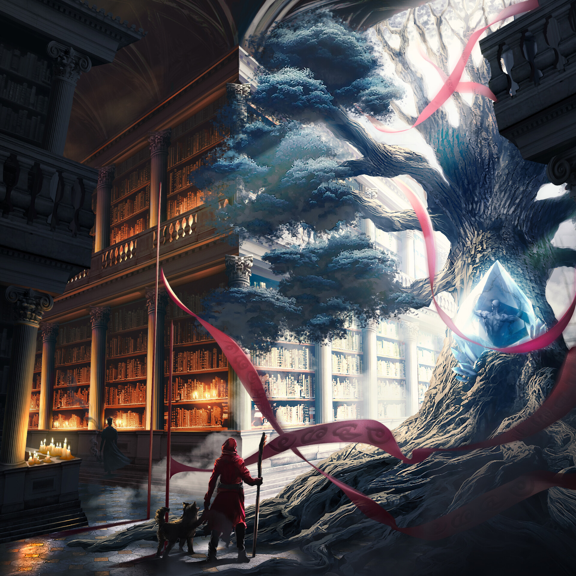 ArtStation - Pilgrim's Library