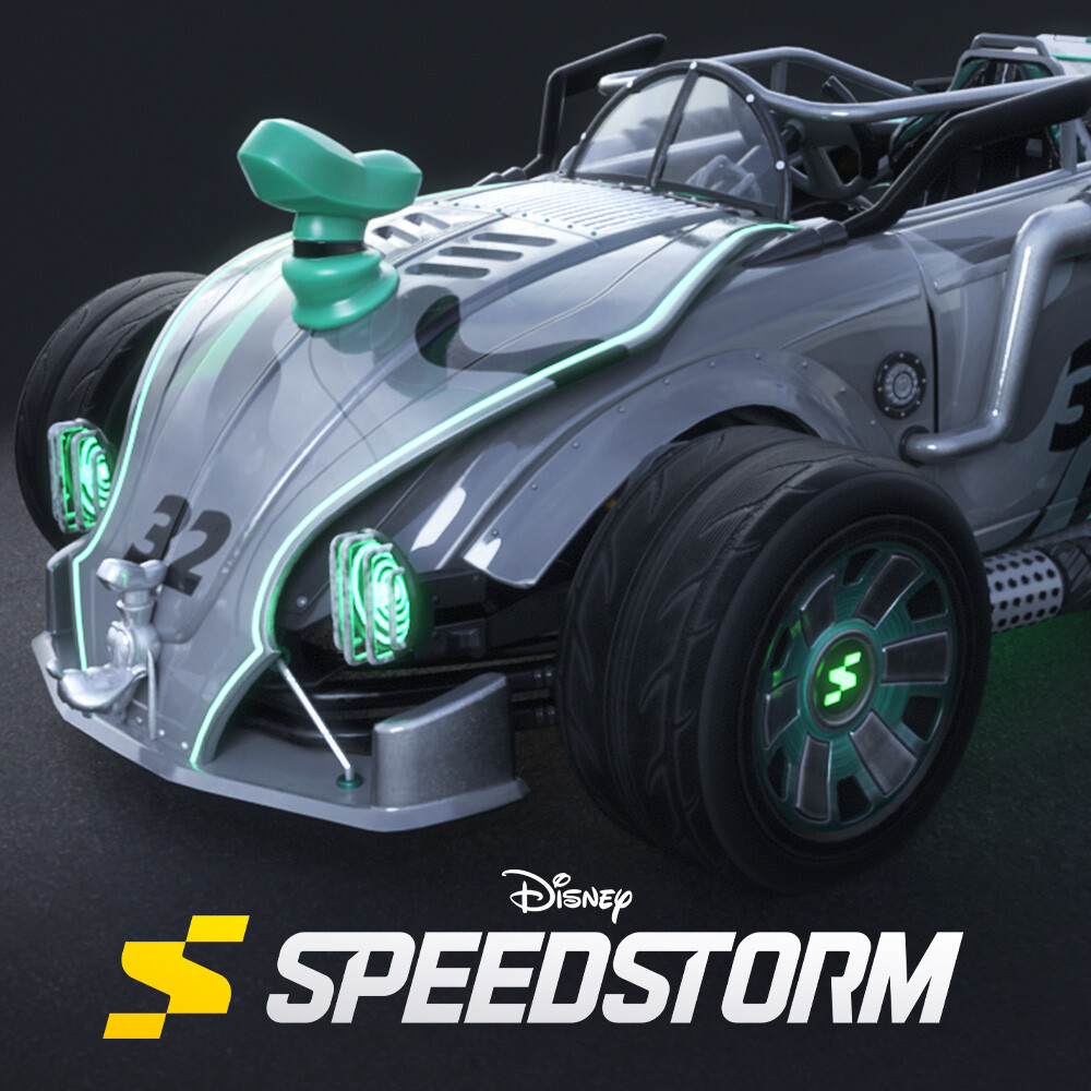 ArtStation - Disney Speedstorm - Goofy Deluxe