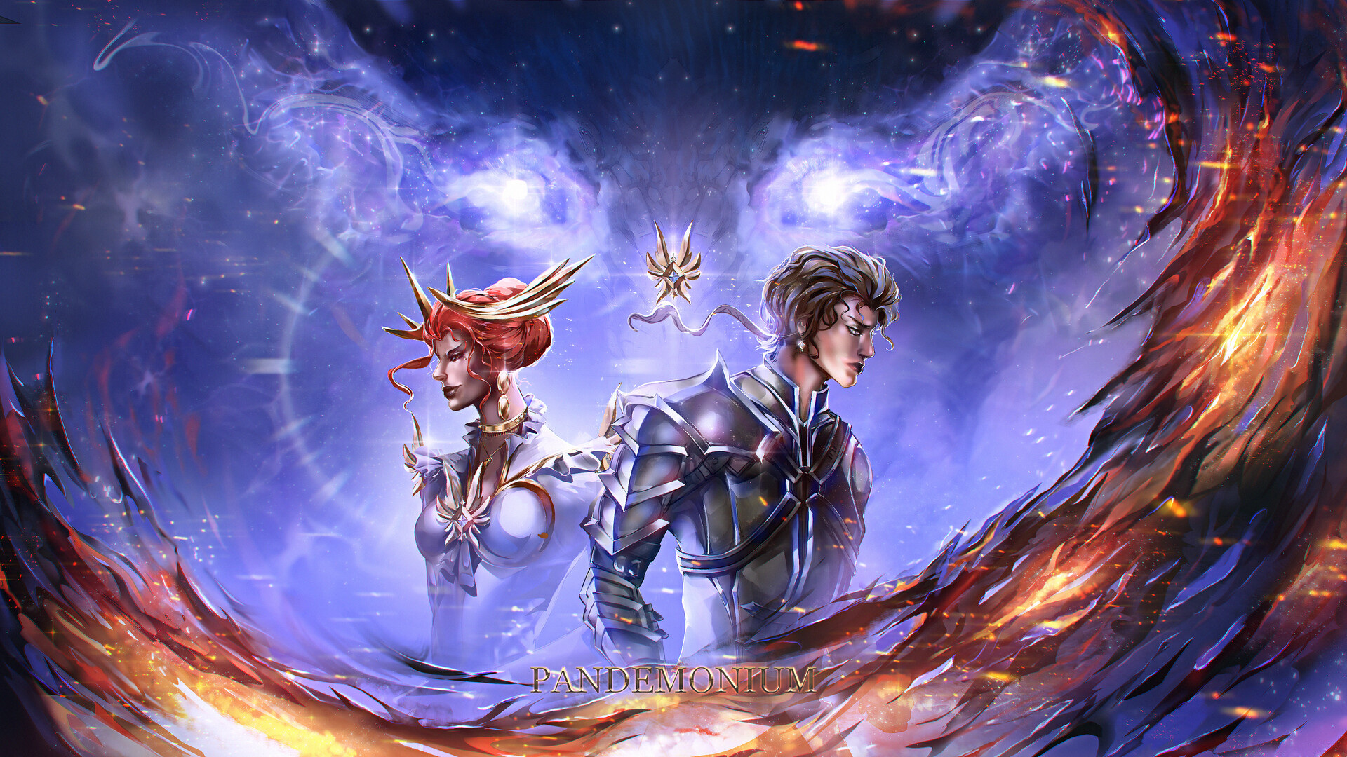 ArtStation - PANDEMONIUM | Title Art + Animation