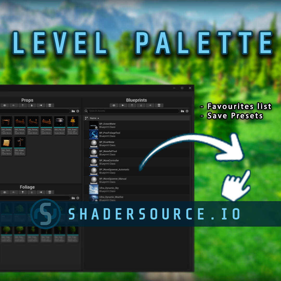 ArtStation - [UE] Level Palette
