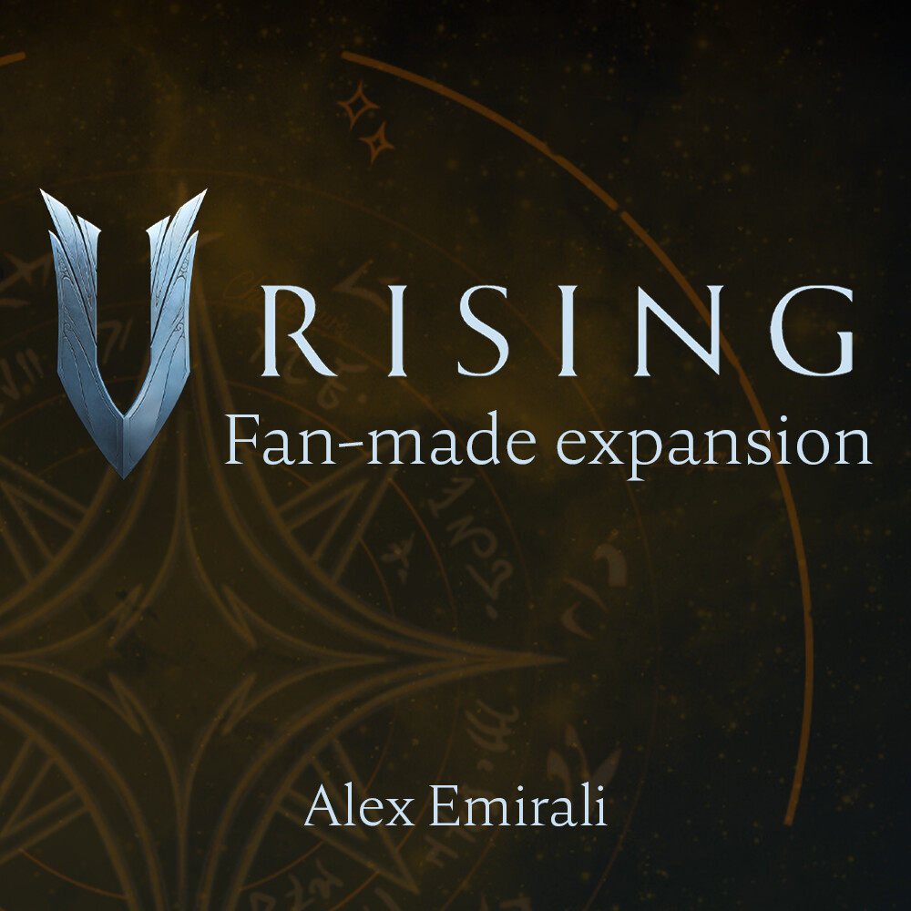 ArtStation - V Rising Fan Concept - Map, Spells and Materials Expansion