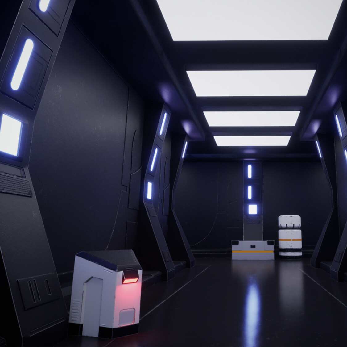 ArtStation - Modular Sci Fi Level