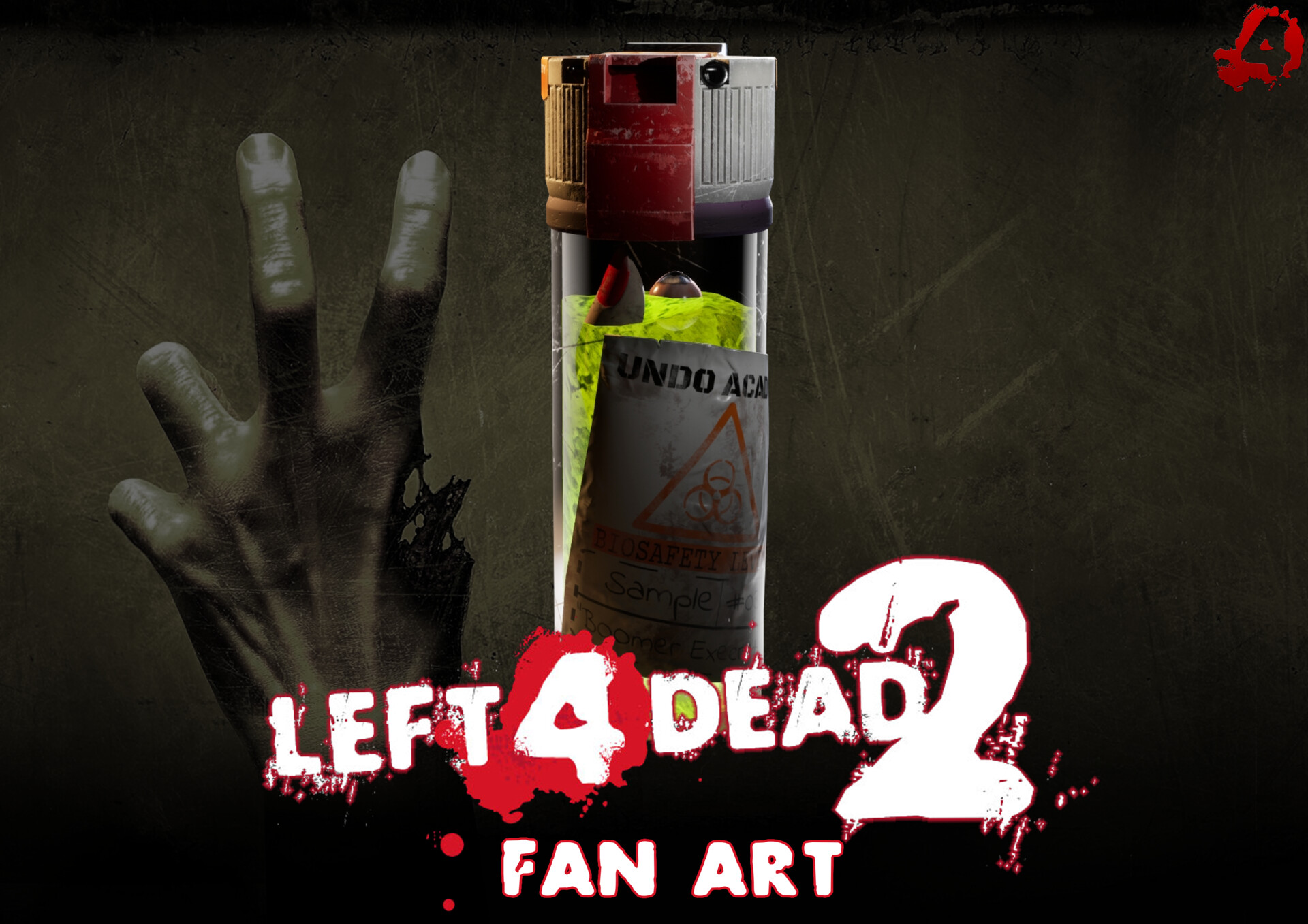 ArtStation - Boomer Bile - Left 4 Dead 2 Fan Art
