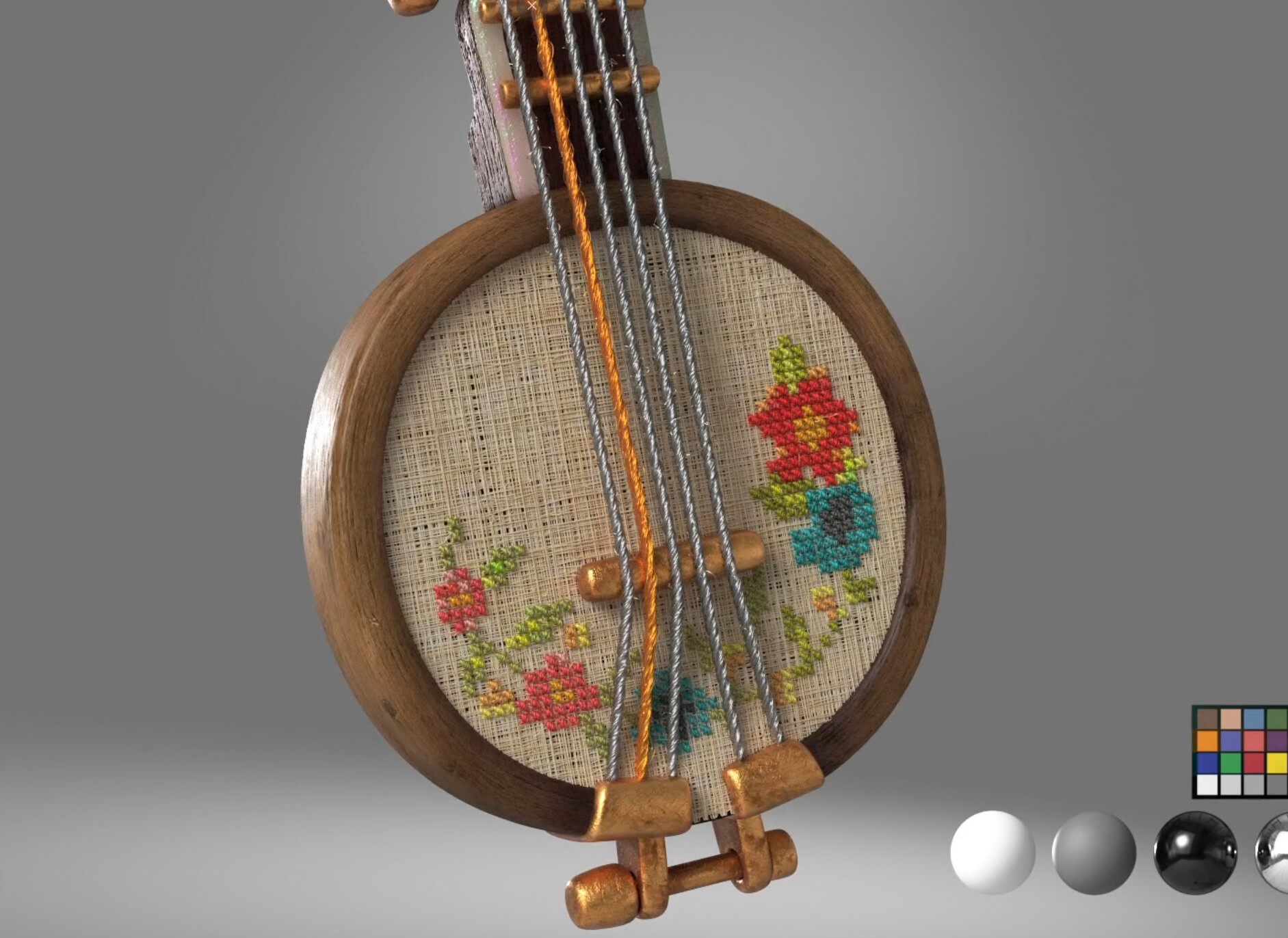 ArtStation - Delta Dawn's Banjo