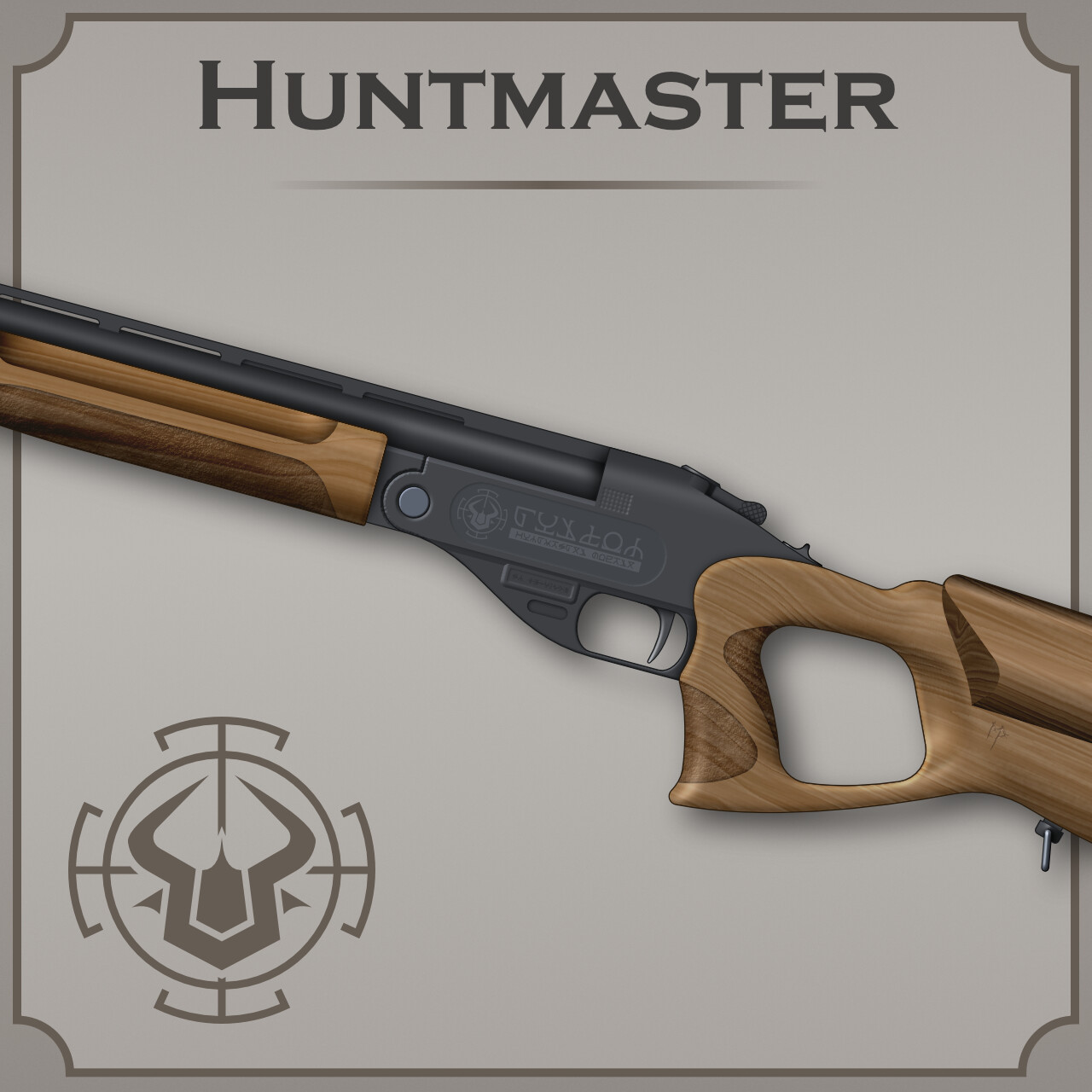 ArtStation - "Huntmaster" Over/Under Shotgun