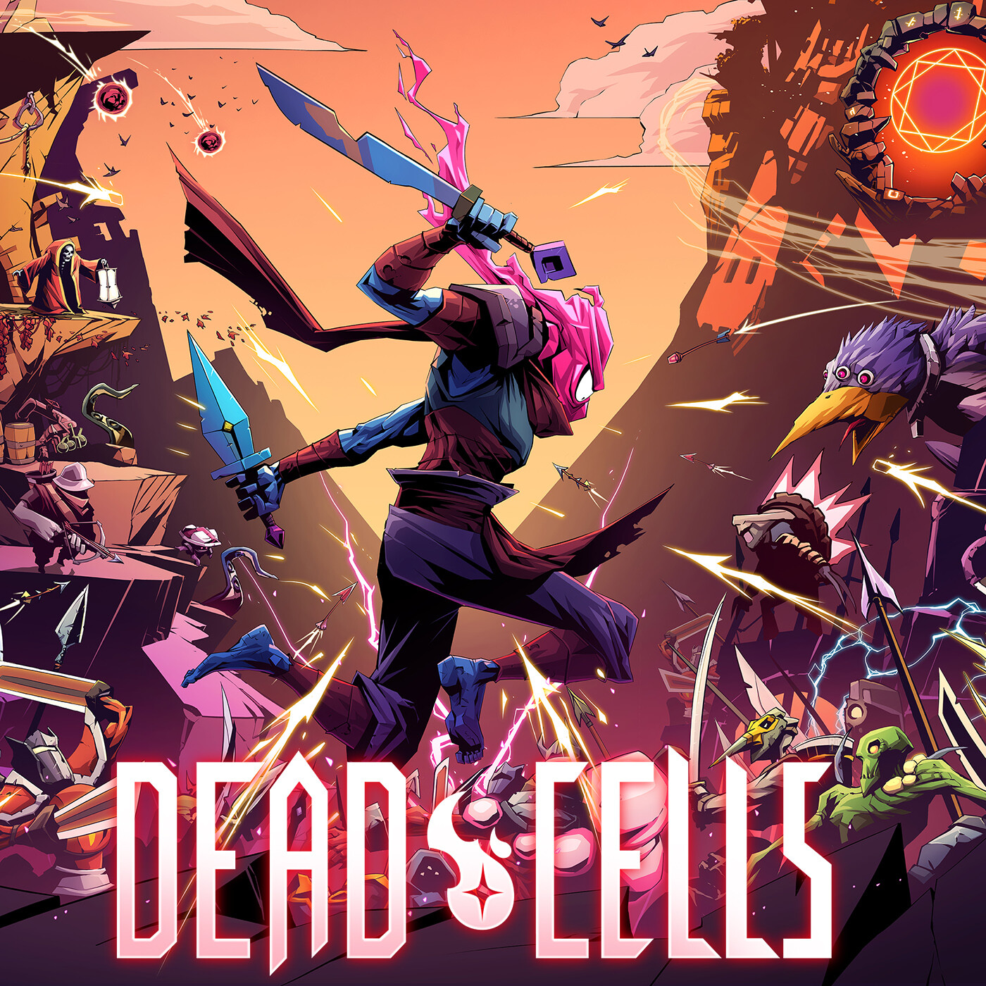 ArtStation - Dead Cells - Arcade machine Cover Art